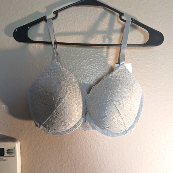 H&M | Intimates & Sleepwear | Silver Lace Bra | Poshmark